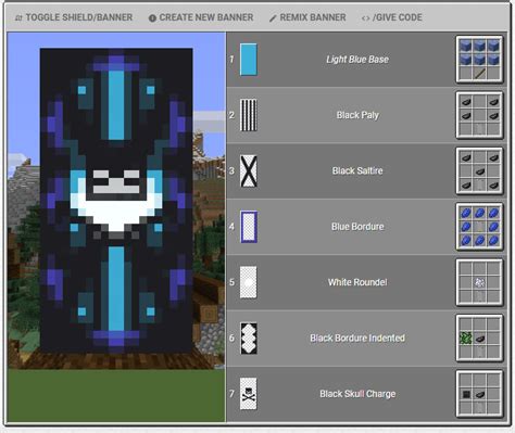 13 Minecraft Banner Shield Design Juli History