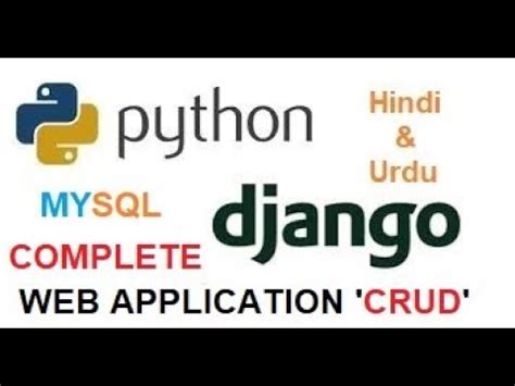 Python Django Tutorial For Beginners Build A Complete Web App With MySQL CRUD Step By Step