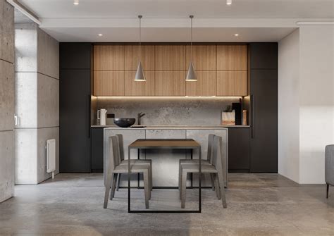 Masculine Interior Behance
