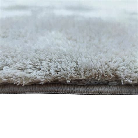 Alfombra De Pelo Largo Bolonia Blanco 170 X 120 Cm Bauhaus