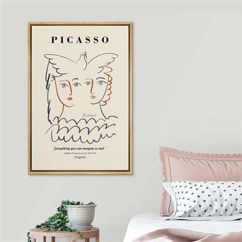 Signleader Avignon Birds By Pablo Picasso Graphic Art On Canvas