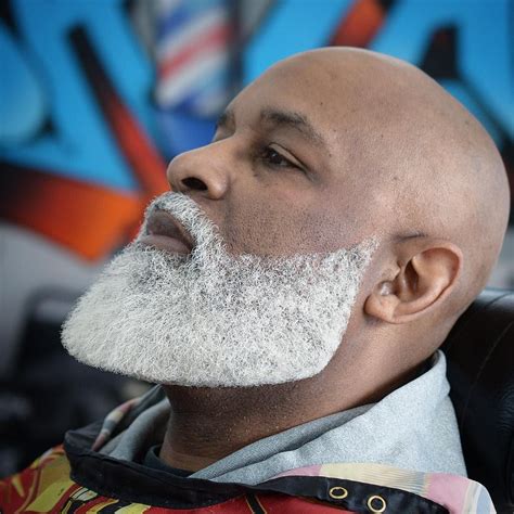 Best 20 Charismatic Beards Styles For Black Balded Men Grey Beard