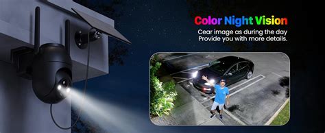 Security Cameras Wireless Outdoor Solar Cameras For Home Security Battery Wifi