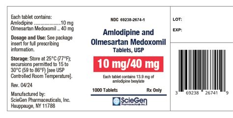 Dailymed Amlodipine And Olmesartan Medoxomil Tablet Film Coated
