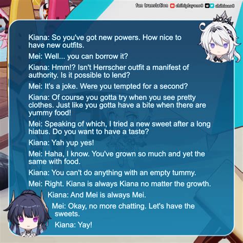 V6 5 Beta Dorm Chibi Conversation Update R Houkai3rd