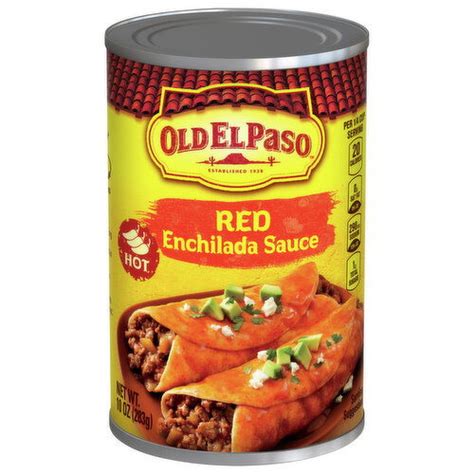 Old El Paso Enchilada Sauce Hot Red Brookshires