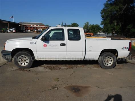 2006 Chevrolet Silverado 1500 Work Truck Ext Cab Long Bed 4wd Allsurplus