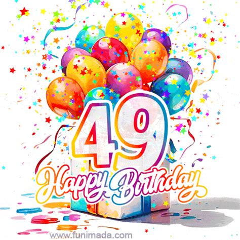 Happy 49th Birthday Animated S Download On
