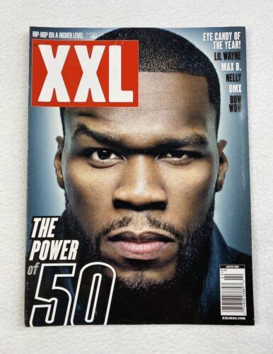 Xxl Magazine January February 2009 50 Cent Dollicia Tobi Bonney Lil