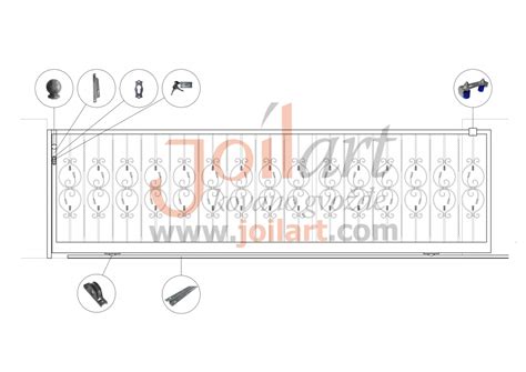 O šina Točkić O žljeb Ukopavajući Pro Joilart Kovano Gvožđe Beograd