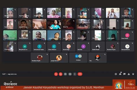 Jeevan Kaushal Kaaryashala Health And Hygiene 14th May 2022 Manthan Svk Djjs