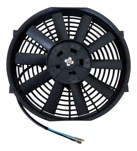 Eletro Ventilador Ventoinha Universal 10 Polegadas 12v 80w Parcelamento Sem Juros