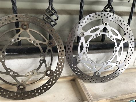 Front Brake Disc And Pads Replacement On My Drz Ramblings Of A