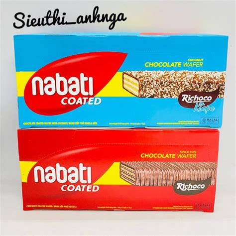Bánh Xốp Phủ Socola Socola Dừaphủ Kem Goguma Nabati Coated Hộp 168g192g Shopee Việt Nam