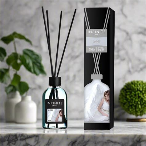 Angel Flower Reed Diffuser Set 372oz 110ml Scent Diffuser With
