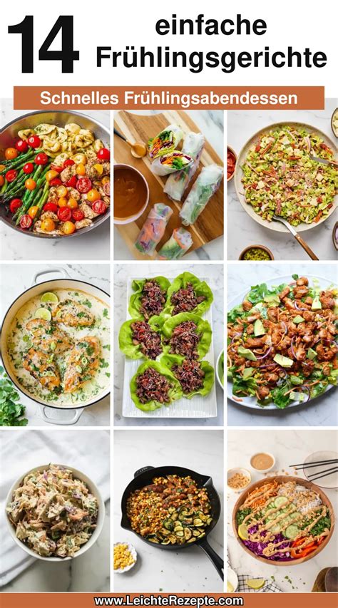 14 Einfache Frühlingsgerichte Für Ein Schnelles Abendessen