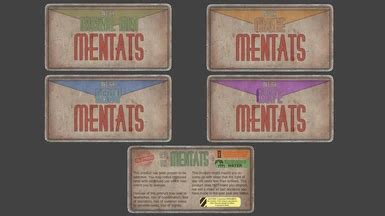 Mentats Redone At Fallout 4 Nexus Mods And Community