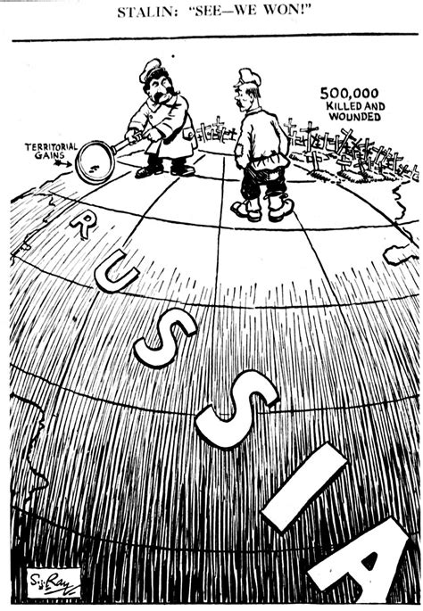 Stalin See We Won American Cartoon The Kansas City Star