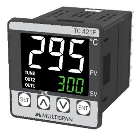 Multispan Double Display Pid Controllerutc 421 Relay At ₹ 840 In New