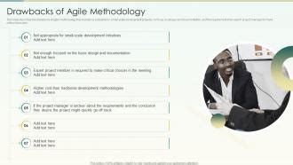 Drawbacks Of Agile Methodology Agile Scrum Methodology Ppt Elements PPT Slide