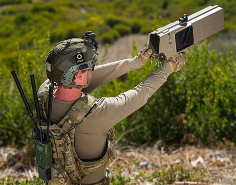 Dzyne Technologies Dzyne Unveils U S Made Wearable Dronebuster® Dtim
