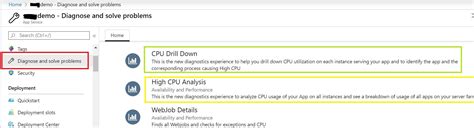 How Do I Find Which App Service Is Consuming A High Percentage Of Cpu