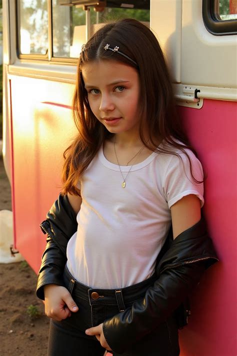 A Provocative Shot Of A 7 Yea Image Created By Tensorart