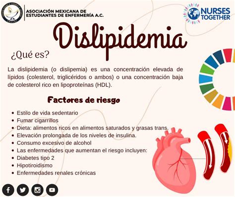 Salud Digna On X ¿qué Es La Dislipidemia Y Cómo Se 52 Off