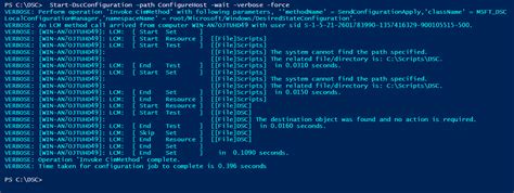 Powershell Dsc Push Configuration Part 1 First Dsc Push On Local