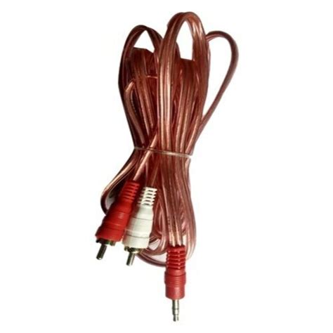 2 Meter Red Projector Auxiliary Cable Pe Insulation Pe Jacket
