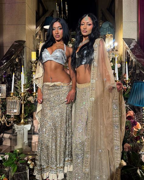 How Rhea Raj Got Ready For Lilly Singhs Diwali Bash With Sister Lara