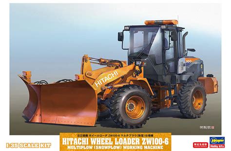 135 Hitachi Zw100 6 Loaderplow 66102