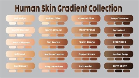 Shades Of Brown Skin Tone