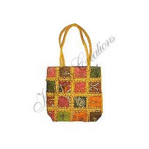 Sari Patchwork Bag At Best Price In New Delhi By Krishna Creation Id