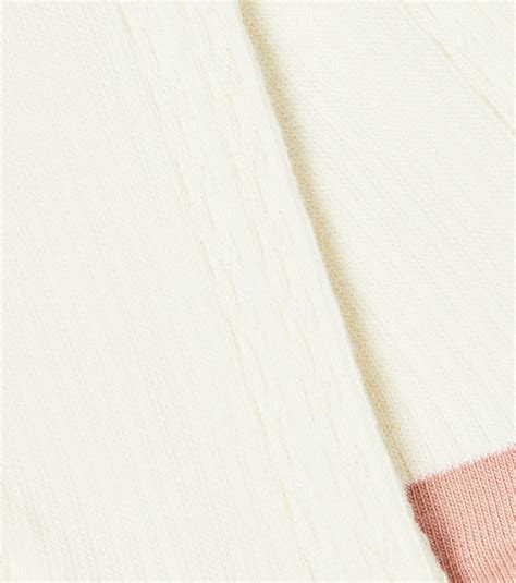 Cable Knit Cotton Blend Socks In Beige Louise Misha Mytheresa