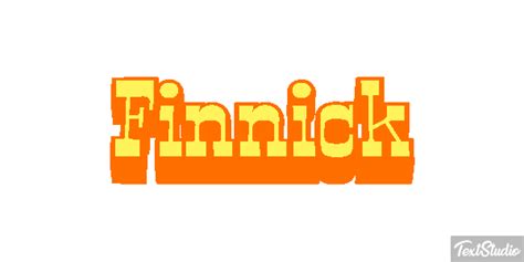 Finnick Name Animated  Logo Designs