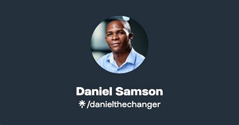 Daniel Samson Twitter Instagram Linktree