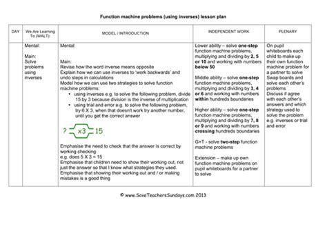 Function Machines Ks2 Worksheets Lesson Plans And Powerpoint