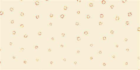 Light Orange Vector Backdrop With Dots 15470821 Vector Art At Vecteezy