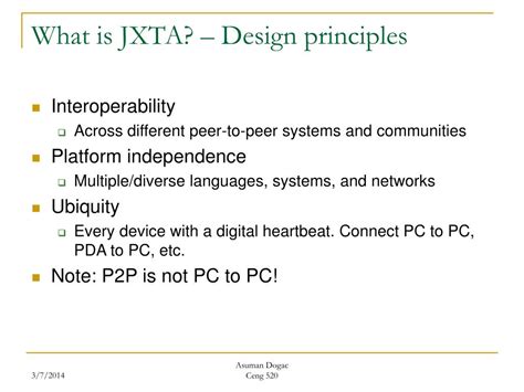 Ppt Project Jxta 20 Super Peer Virtual Network Powerpoint Presentation Id22730