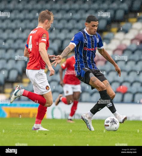 Rochdale Greater Manchester England 5th August 2023 Rochdales Kairo Mitchell On The Ball