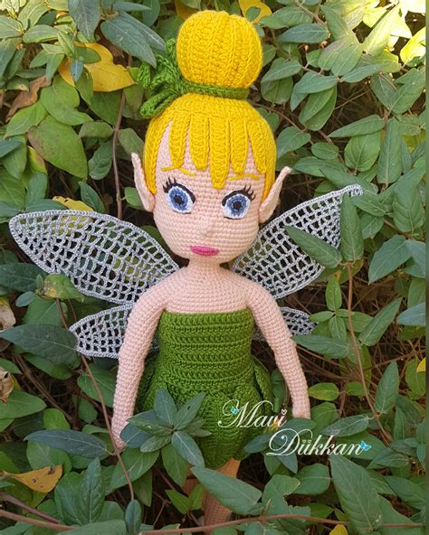Tinkerbell Pattern Eng Amigurumi Doll Amigurumi Digital Pdf Pattern Etsy