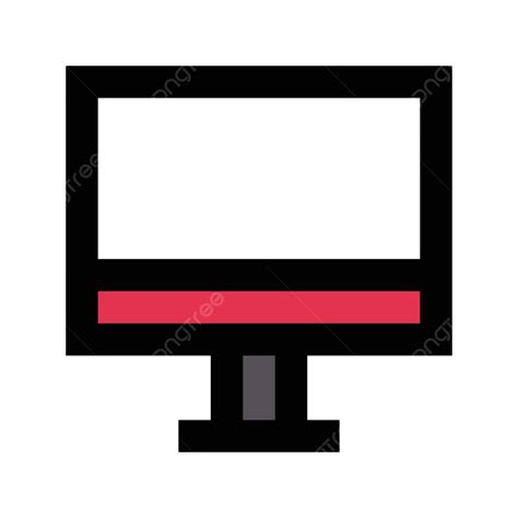 screen technology computer flat vector technology computer flat png