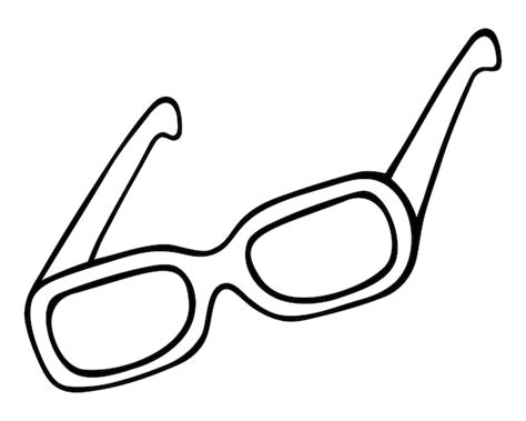 Premium Vector Glasses For Working On A Computer Work Online Doodle Style Optical Device For
