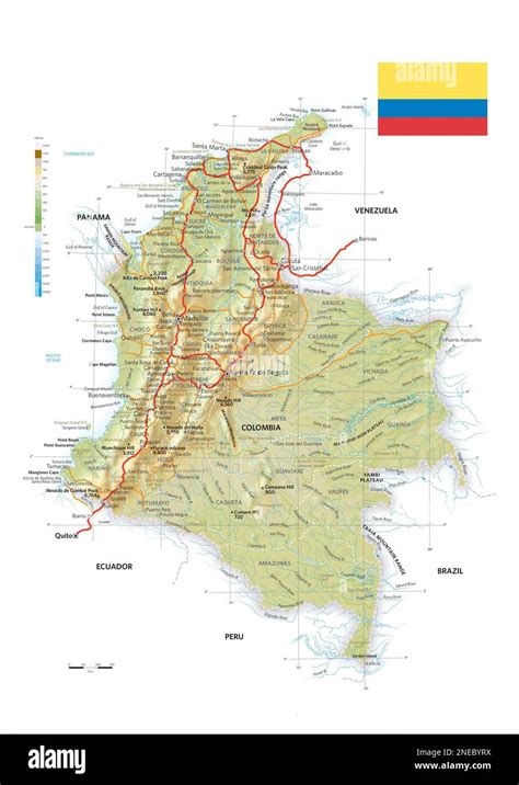 Mapa De Colombia Immagini E Fotografie Stock Ad Alta Risoluzione Alamy