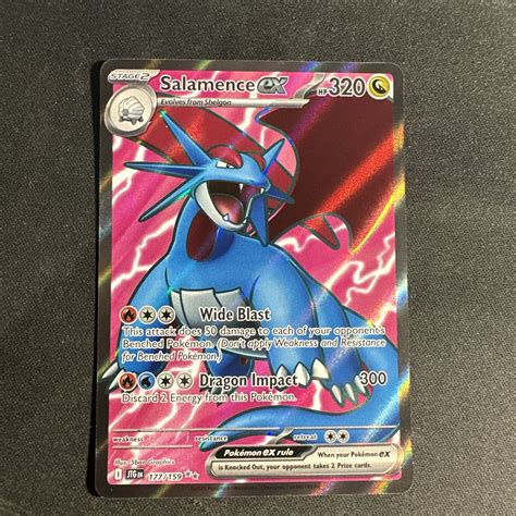 Salamence Ex 2025 Scarlet And Violet Journey Together 177159 Ultra