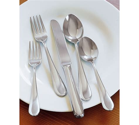 Classic Stainless Steel Flatware Sets Pottery Barn