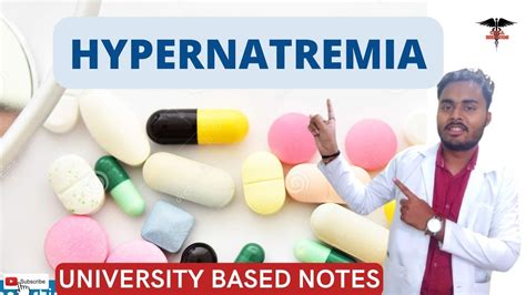 Hypernatremia Symptoms Of Hypernatremia Mbbs Nursing Bds Dmlt Lecturer Youtube