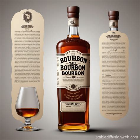 Tall Bourbon Bottle Design Concept Stable Diffusion Online