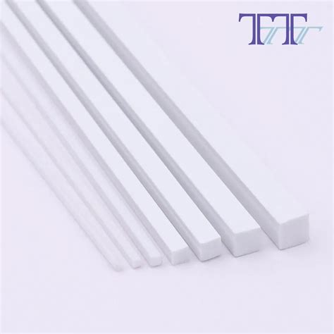 Abs Solid Hollow Rod Square Plastic Rod 2mm3mm5mm6mm8mm10mm